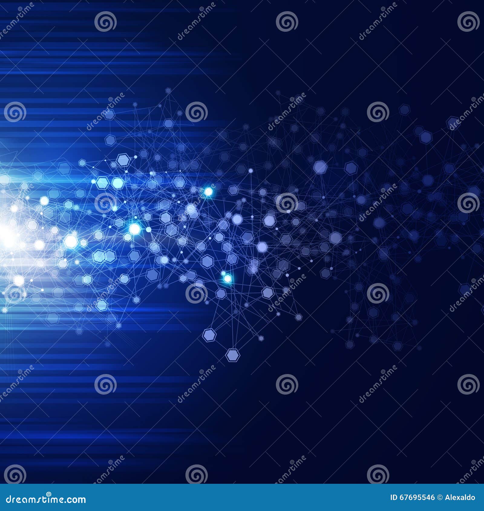 Abstract Web Blue Background Stock Illustration - Illustration of ...