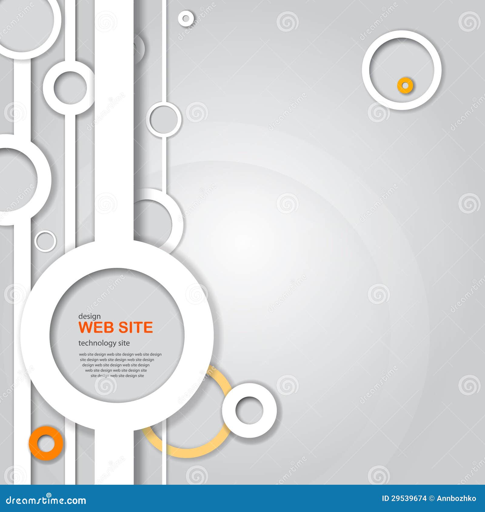 Abstract web design stock vector. Illustration of button - 29539674