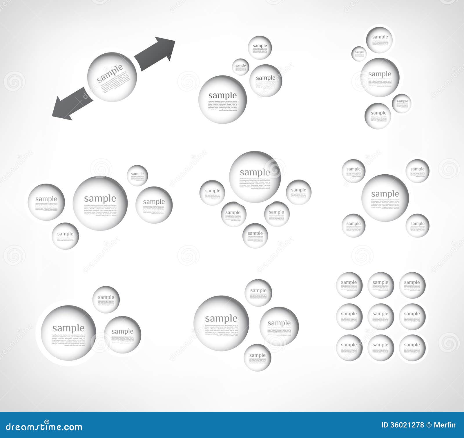 Abstract web design bubble stock illustration. Illustration of gradient ...