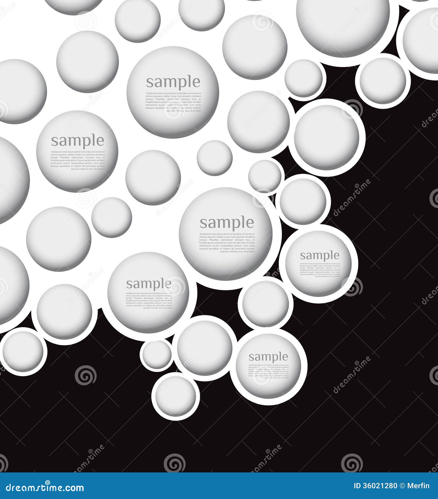Abstract web design bubble stock illustration. Illustration of price ...