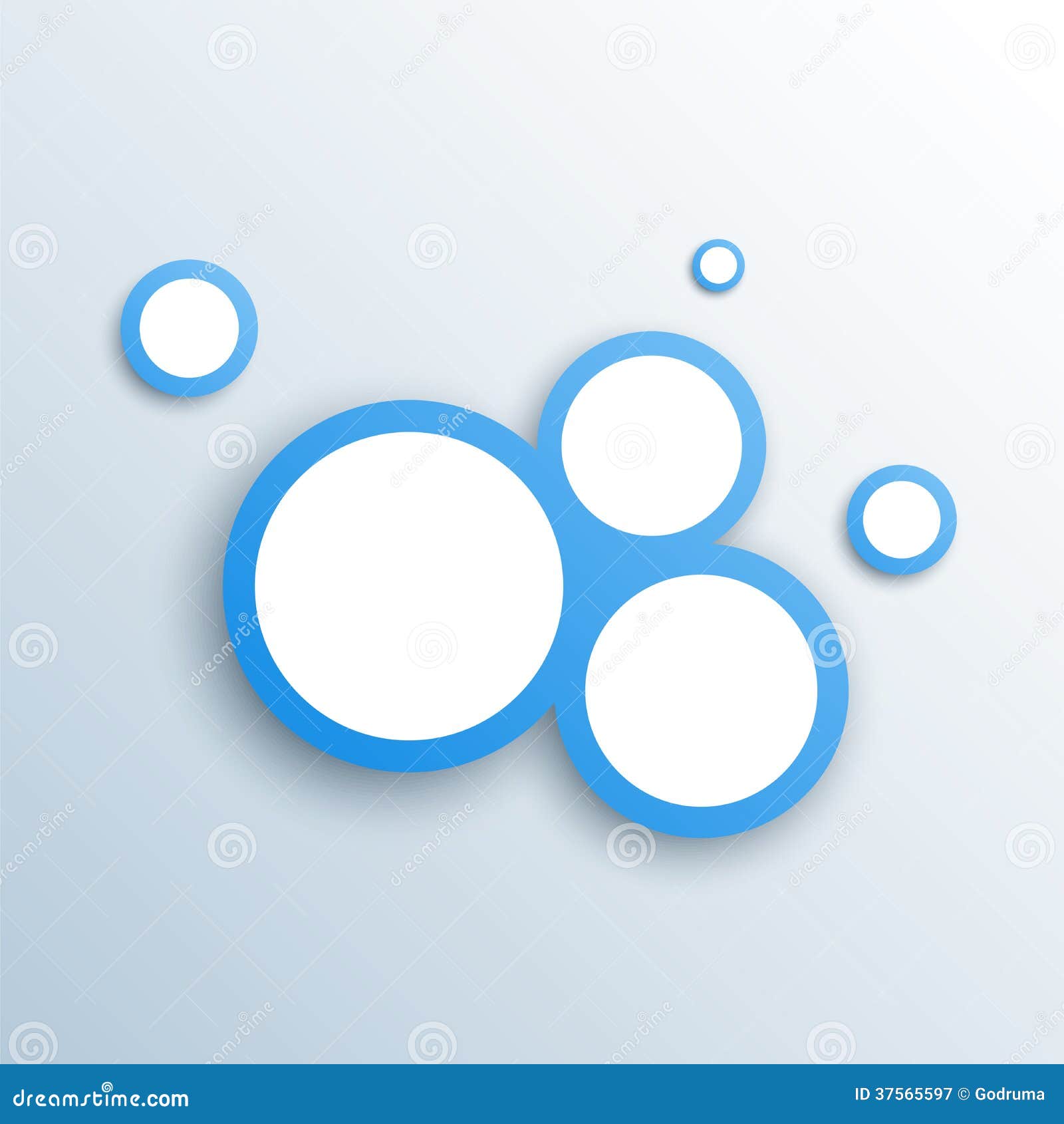 Abstract Web Design Bubble, Vector. Stock Vector - Illustration of ...