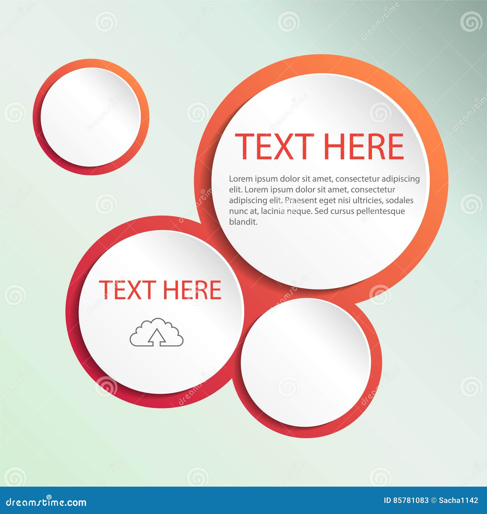 Abstract Web Design Bubble, Vector Stock Vector - Illustration of ...