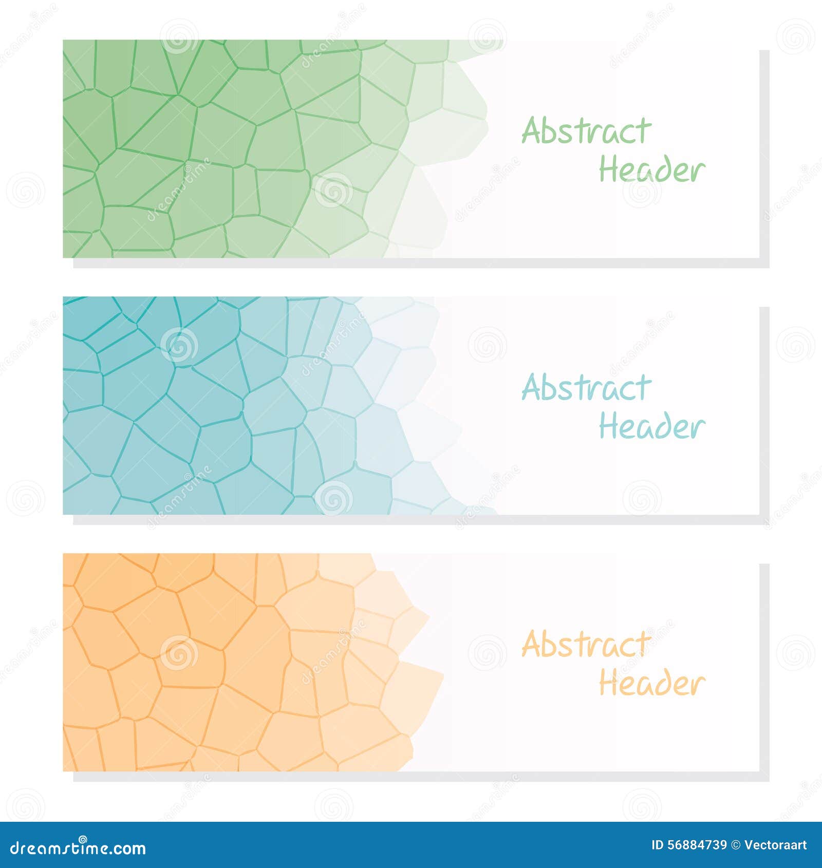 Abstract web header design stock vector. Illustration of decorative ...