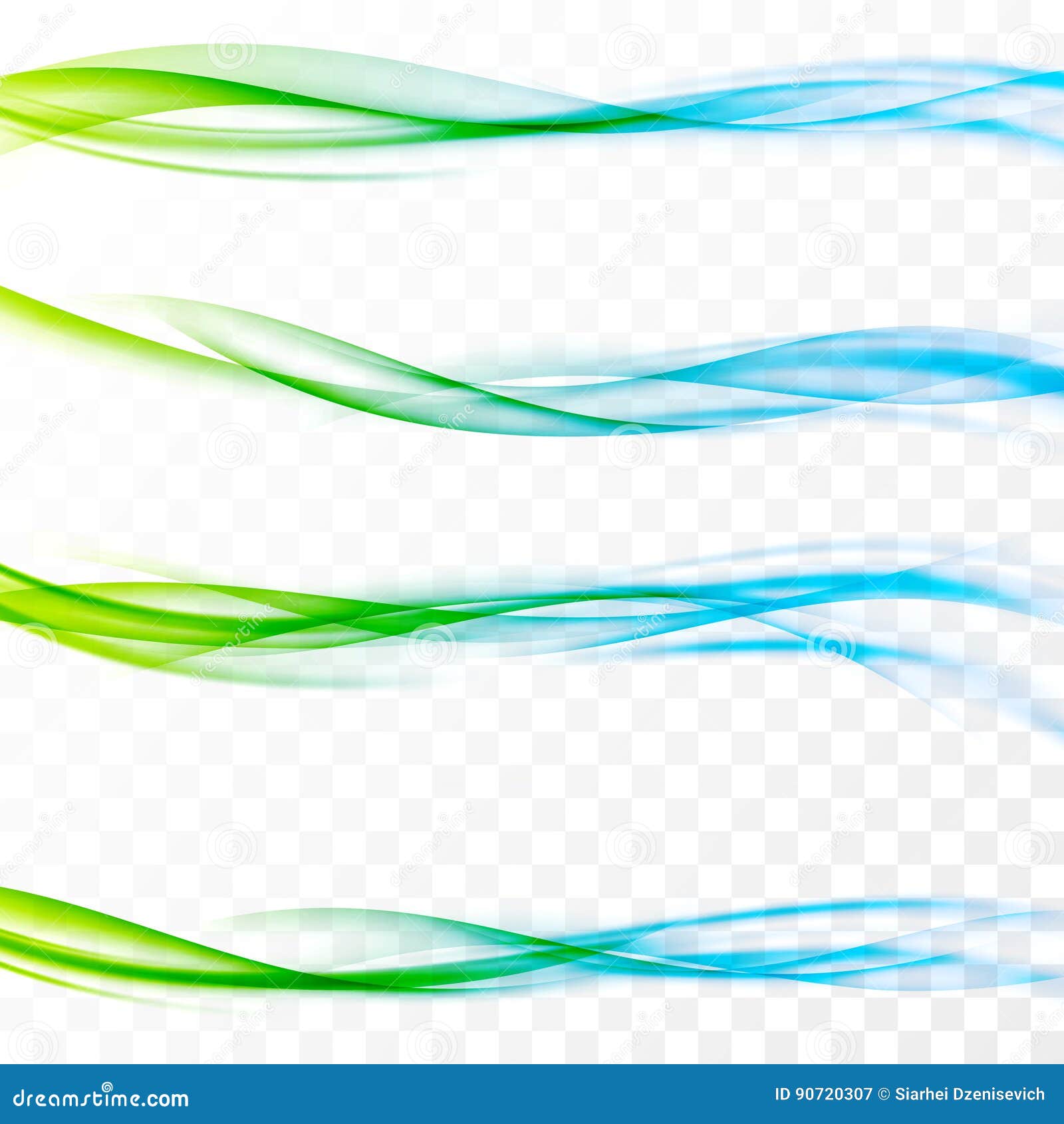 Abstract Web Smooth Spring Fresh Dividers Lines Stock Vector ...