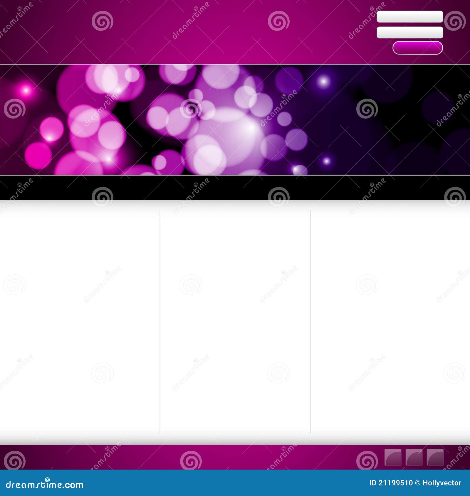 Abstract Website Template stock vector. Illustration of homepage - 21199510