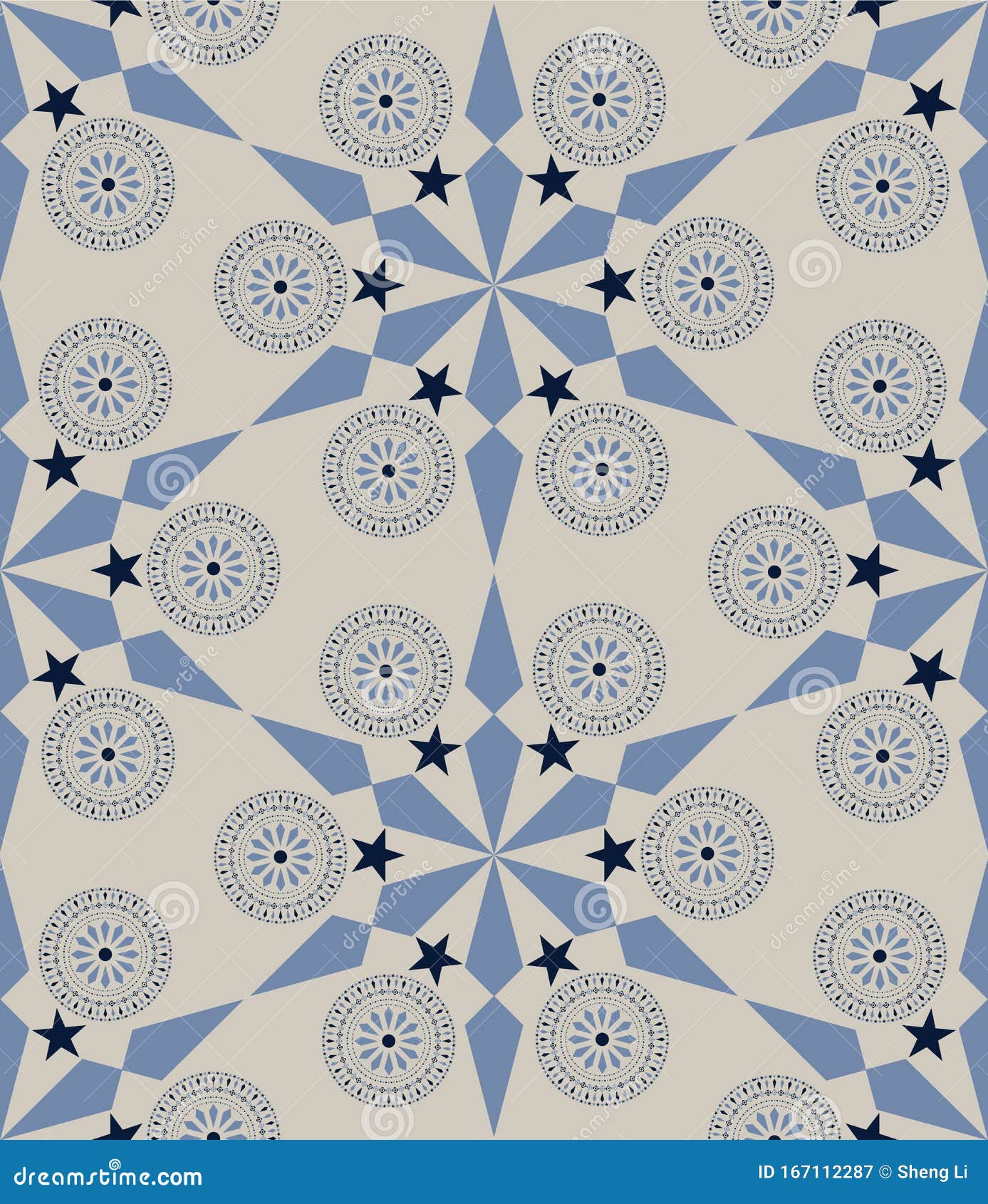 An Abstract Western Seamless Pattern, Background Stock Vector ...