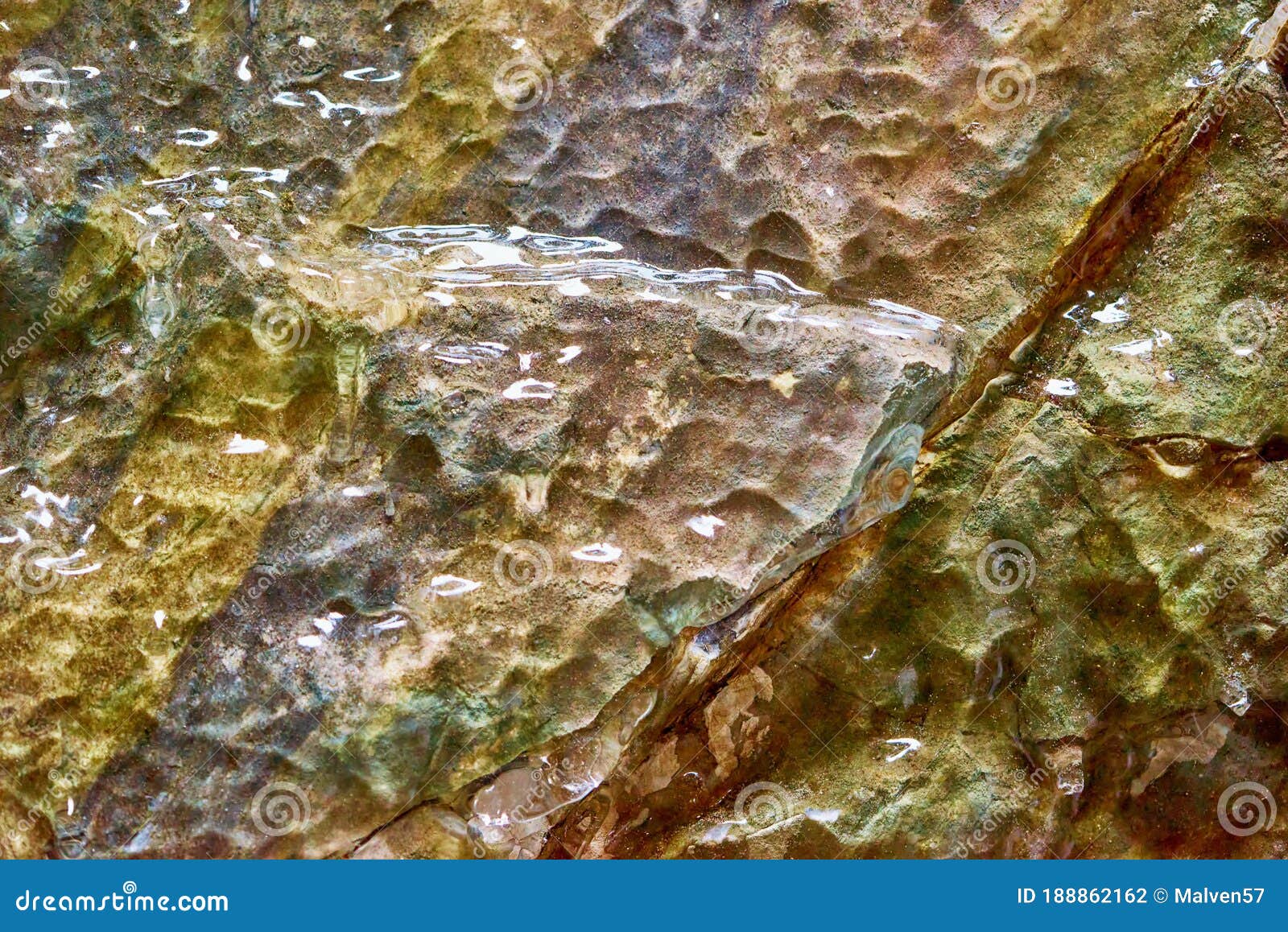 Abstract wet stone texture stock photo. Image of ripples - 188862162