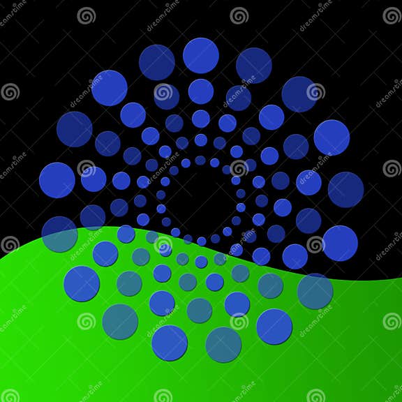 Abstract wheel stock illustration. Illustration of background - 12734421