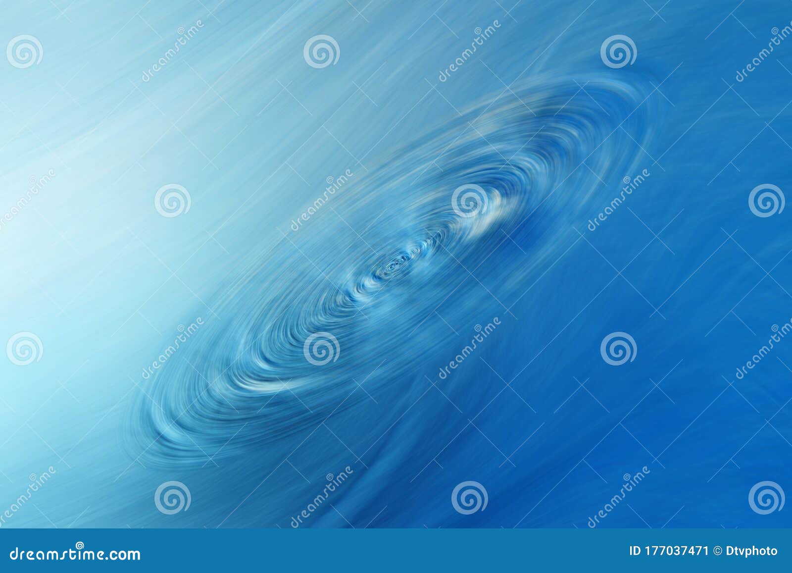 Whirlpool Blue Digital Background Stock Image - Image of infinity ...
