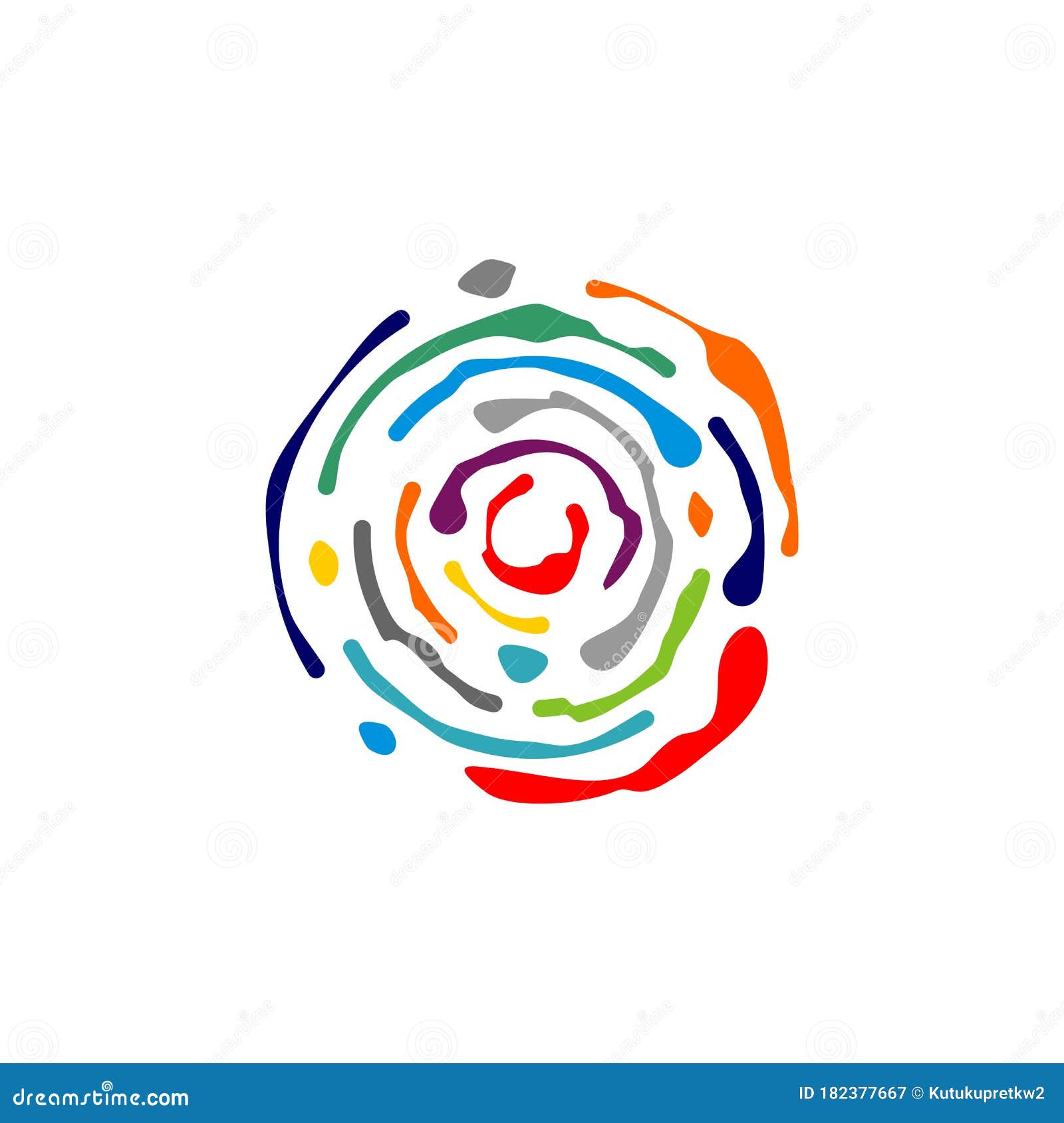 Abstract Whirlpool Logo Template Illustration Design. Vector EPS 10 ...