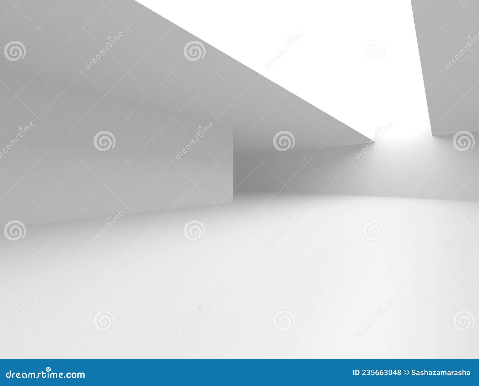 Abstract White Architecture Design Concept Stock Illustration ...