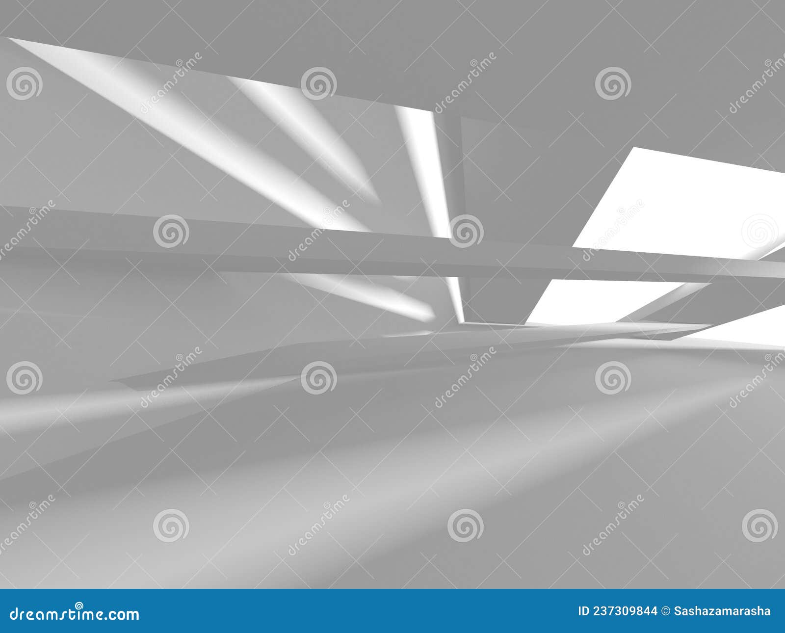 Abstract White Architecture Design Concept Stock Illustration ...