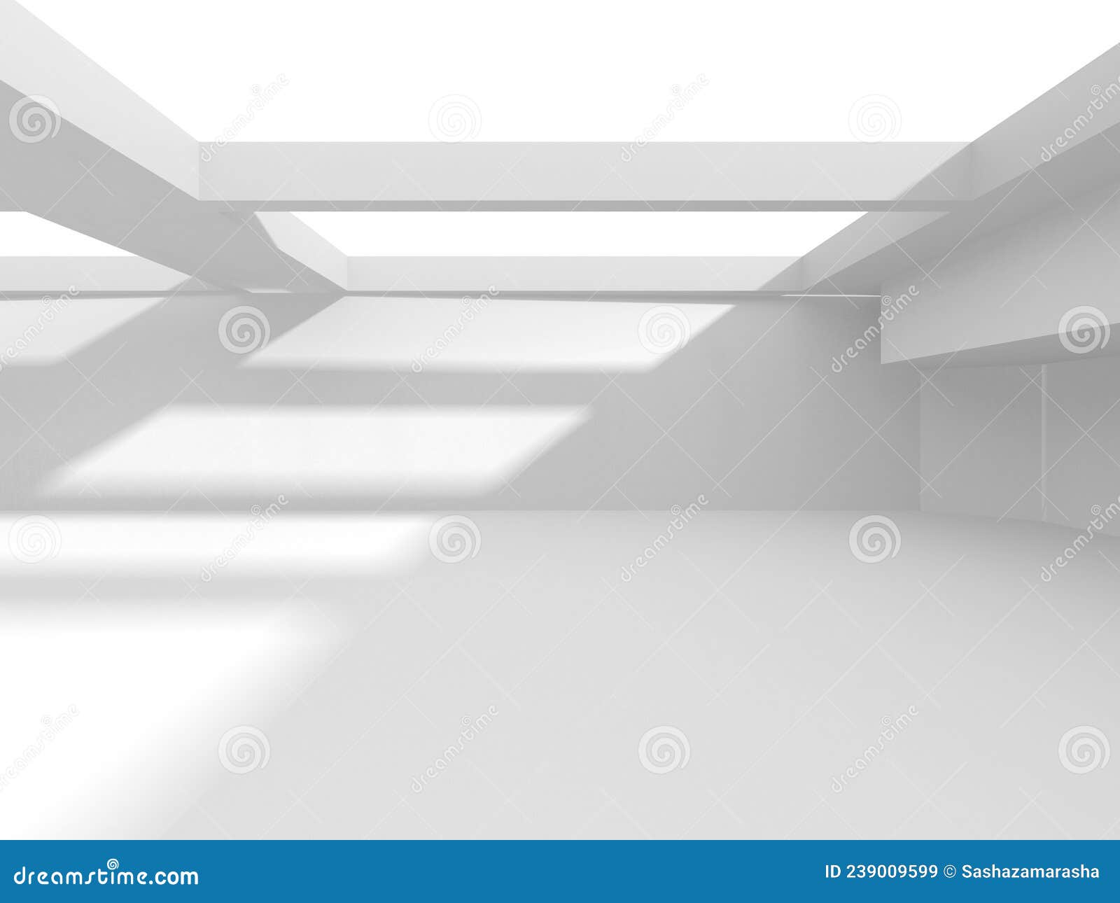 Abstract White Architecture Design Concept Stock Illustration ...