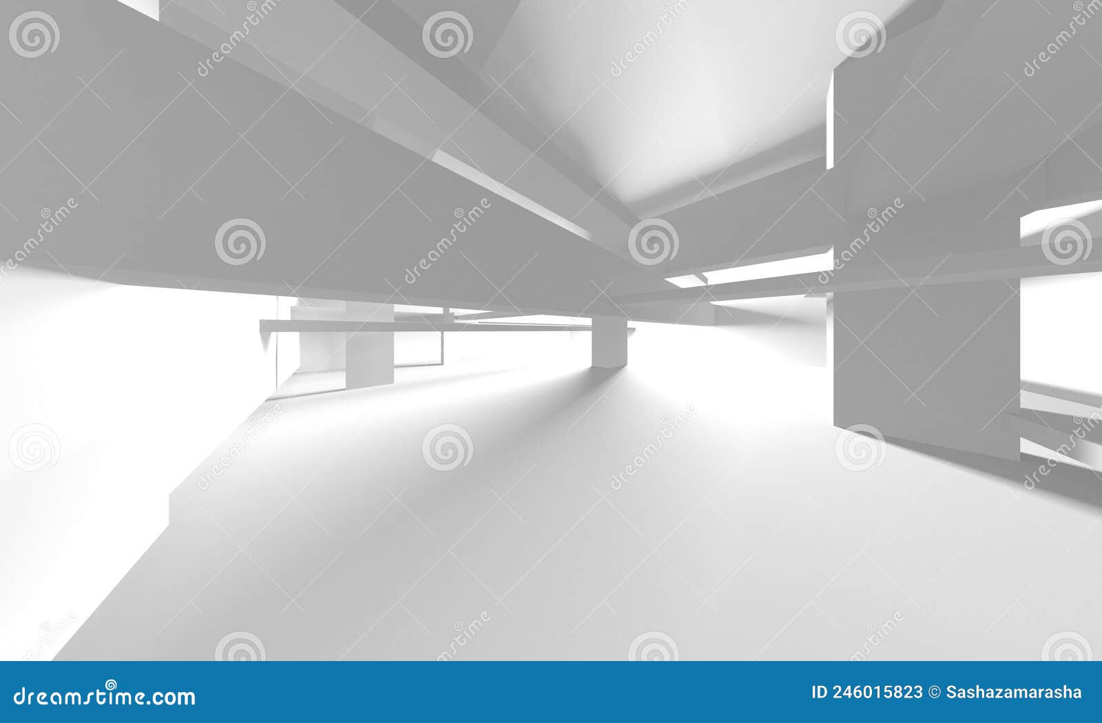Abstract White Architecture Design Concept Stock Image - Image of ...
