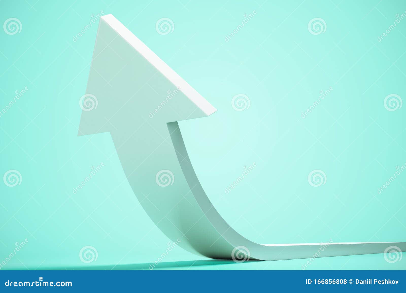Abstract white arrows stock illustration. Illustration of achievement ...