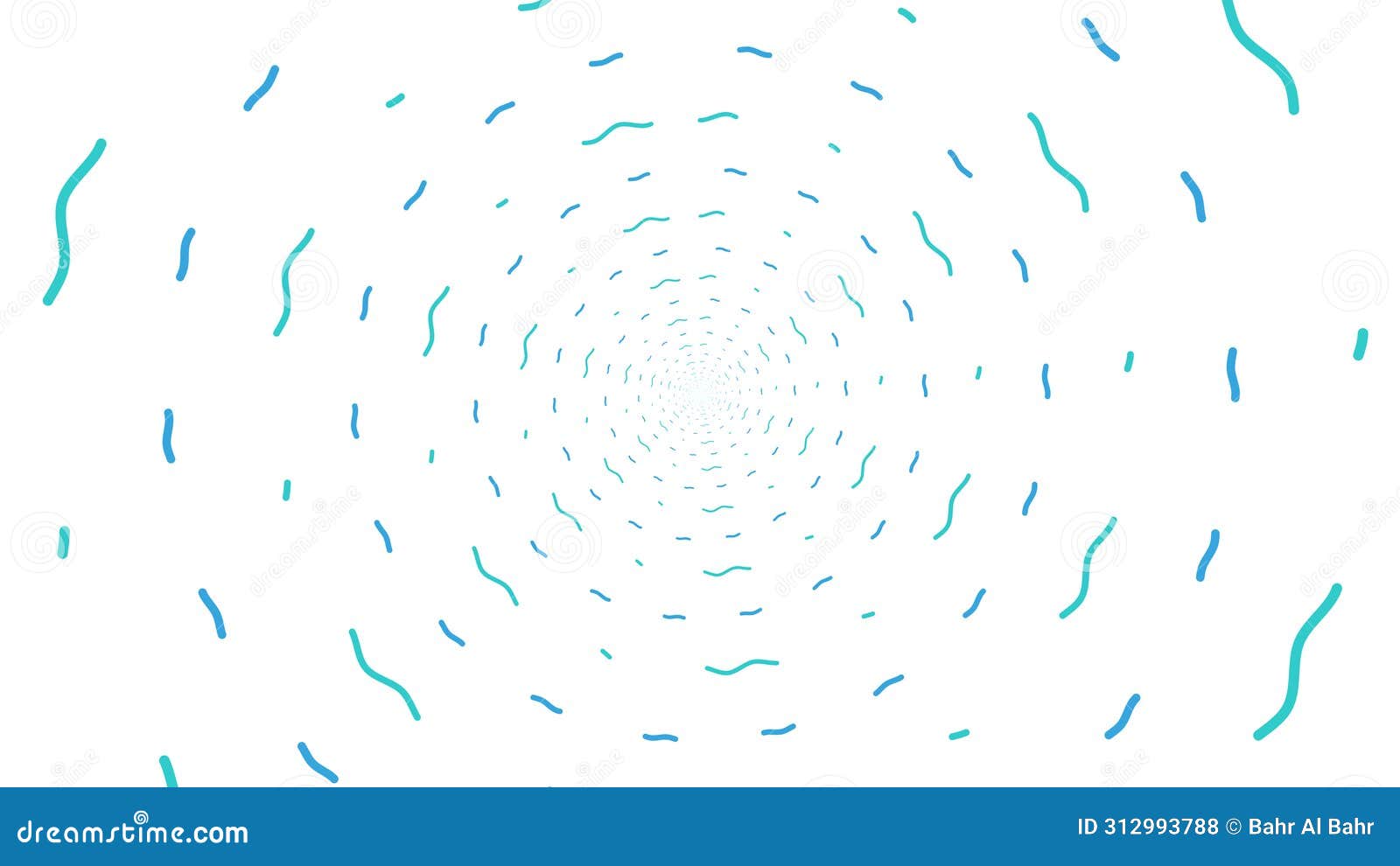 Abstract White Background with a Blue and Green Circle Pattern with ...