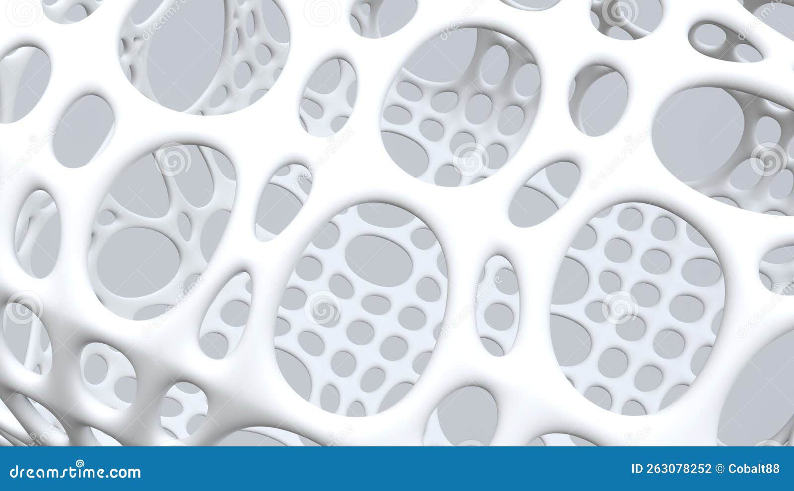 Abstract White Background, Circular Mesh Abstract Shapes Stock ...