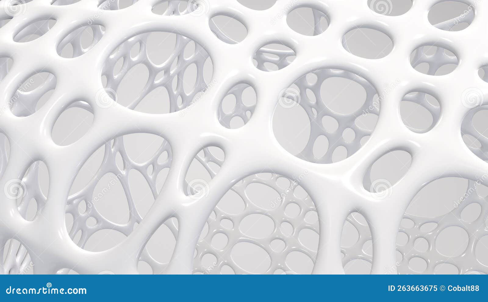 Abstract White Background, Circular Mesh Abstract Shapes Stock ...