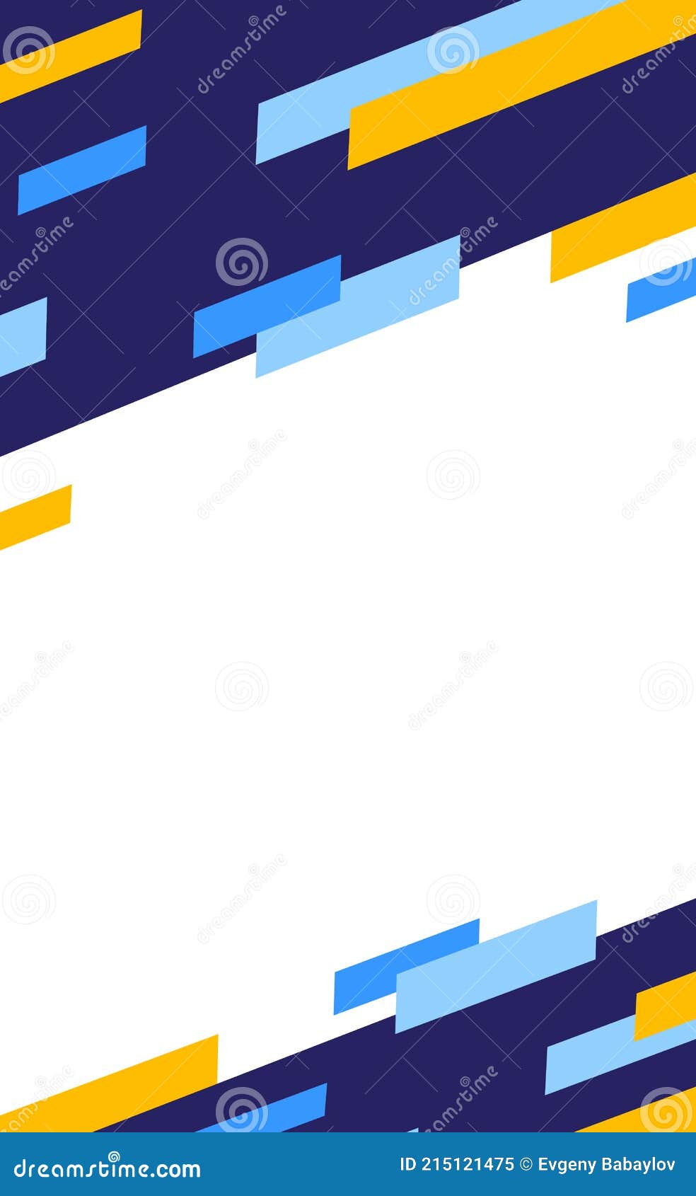 Abstract White Background with Colored Rectangles - Vector Stock Vector ...