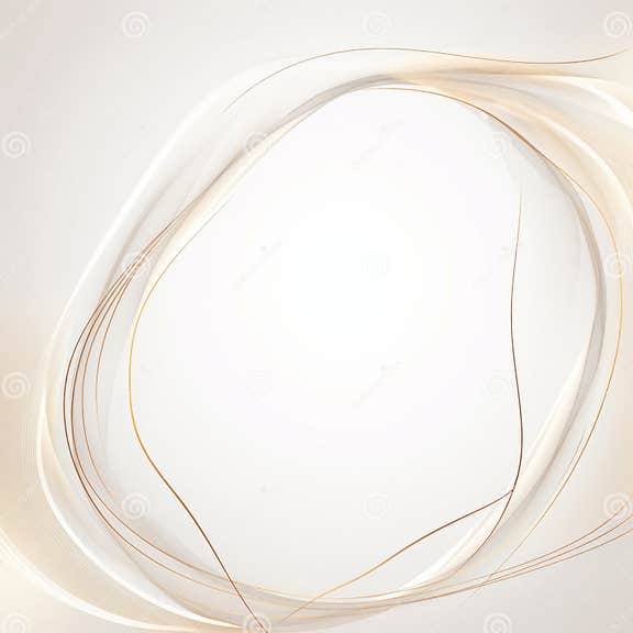 Abstract White Background with Curved Lines Stock Illustration ...