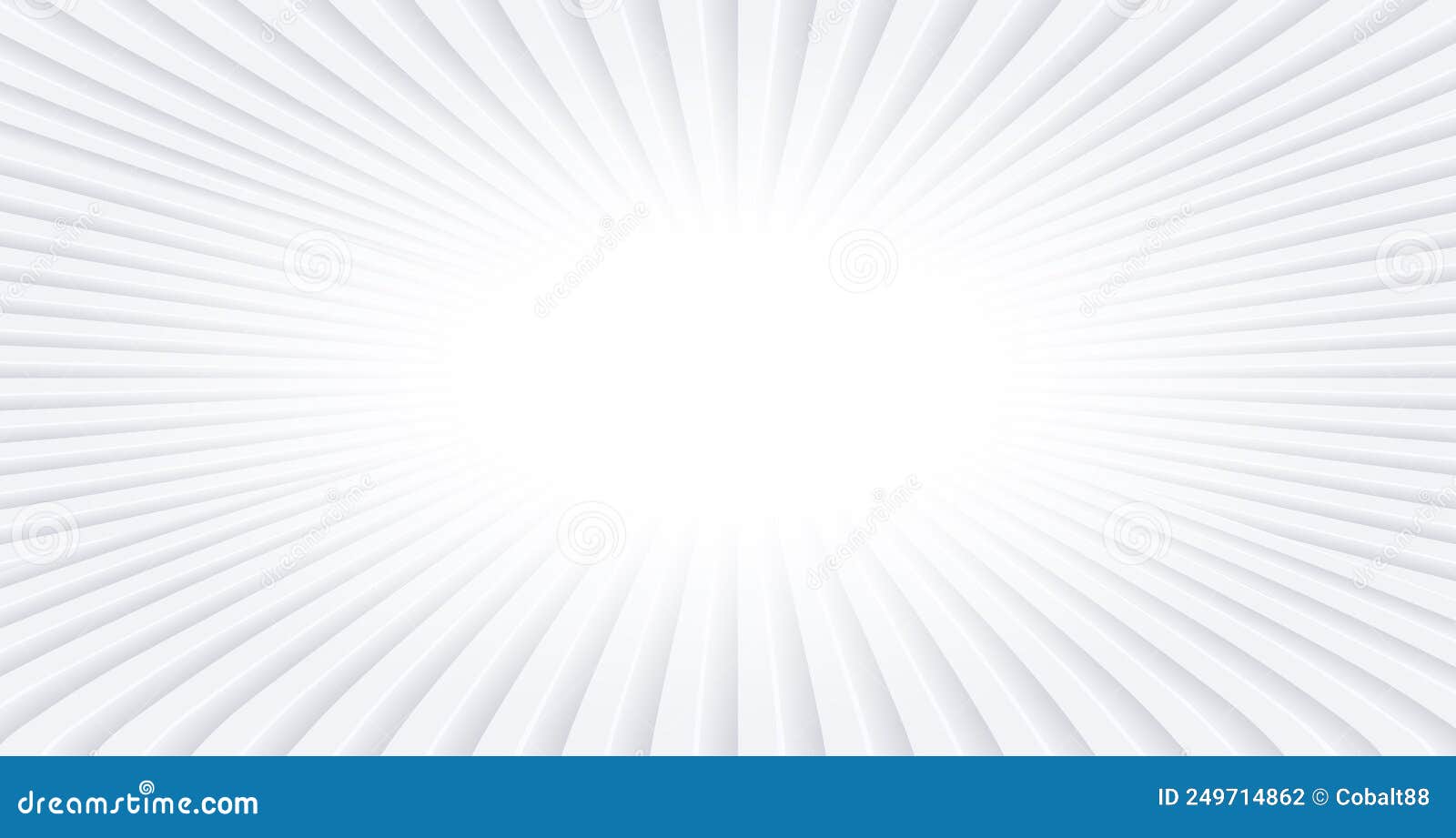 Abstract White Background with 3D Burst Lines Pattern, Minimal White ...