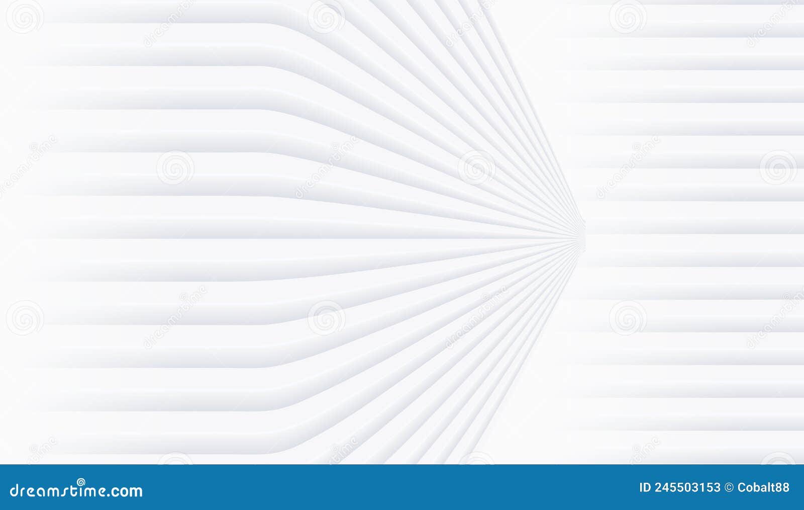 Abstract White Background with 3D Lines Pattern Stock Vector ...