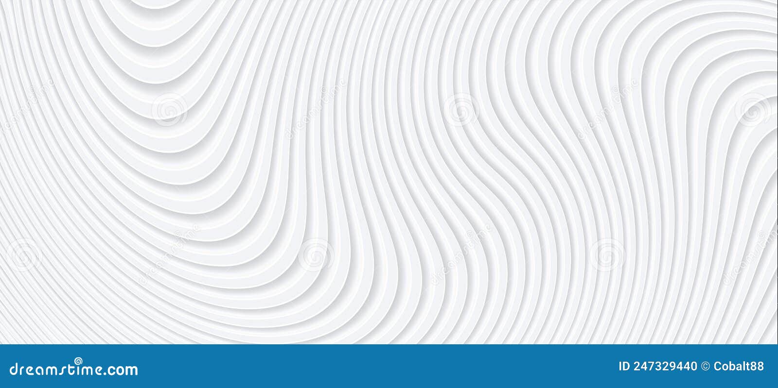 Abstract White Background with 3D Lines Pattern, Minimal White Gray ...