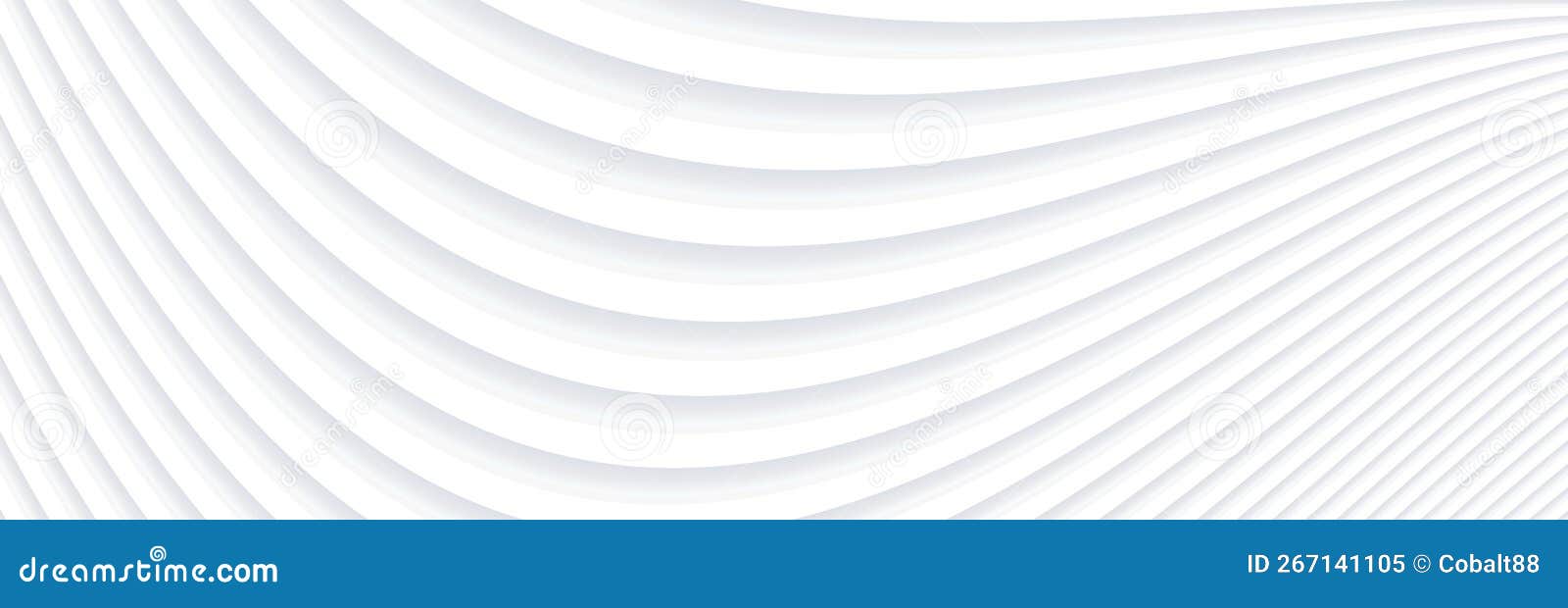 Abstract White Background with 3d Lines Pattern Stock Vector ...