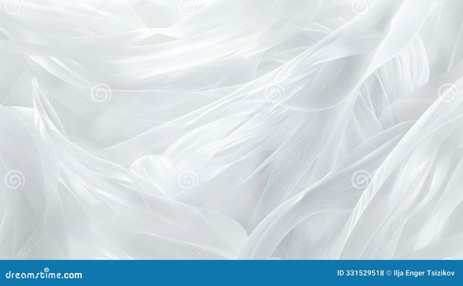 Abstract White Background, Elegant, Light, and Wavy Fabric Texture with ...