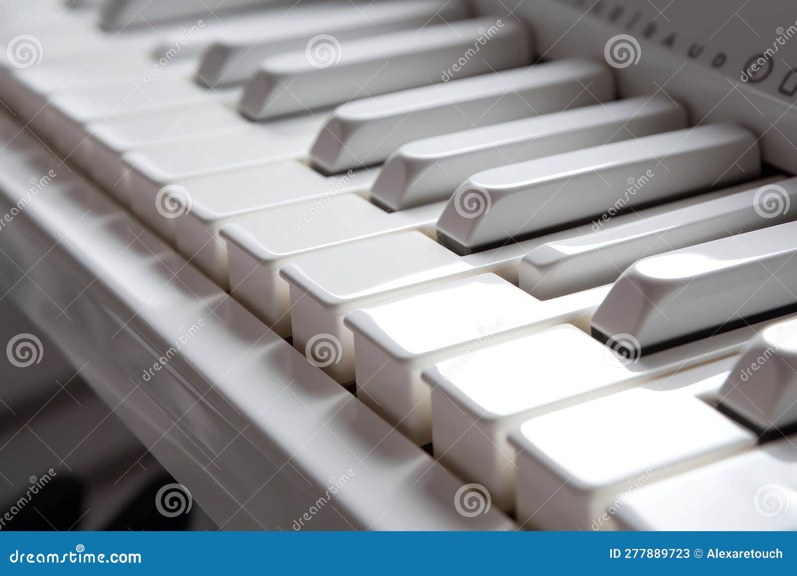 Abstract White Background with Elements of Musical Instruments and ...