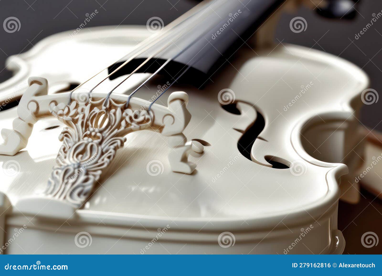 Abstract White Background with Elements of Musical Instruments and ...