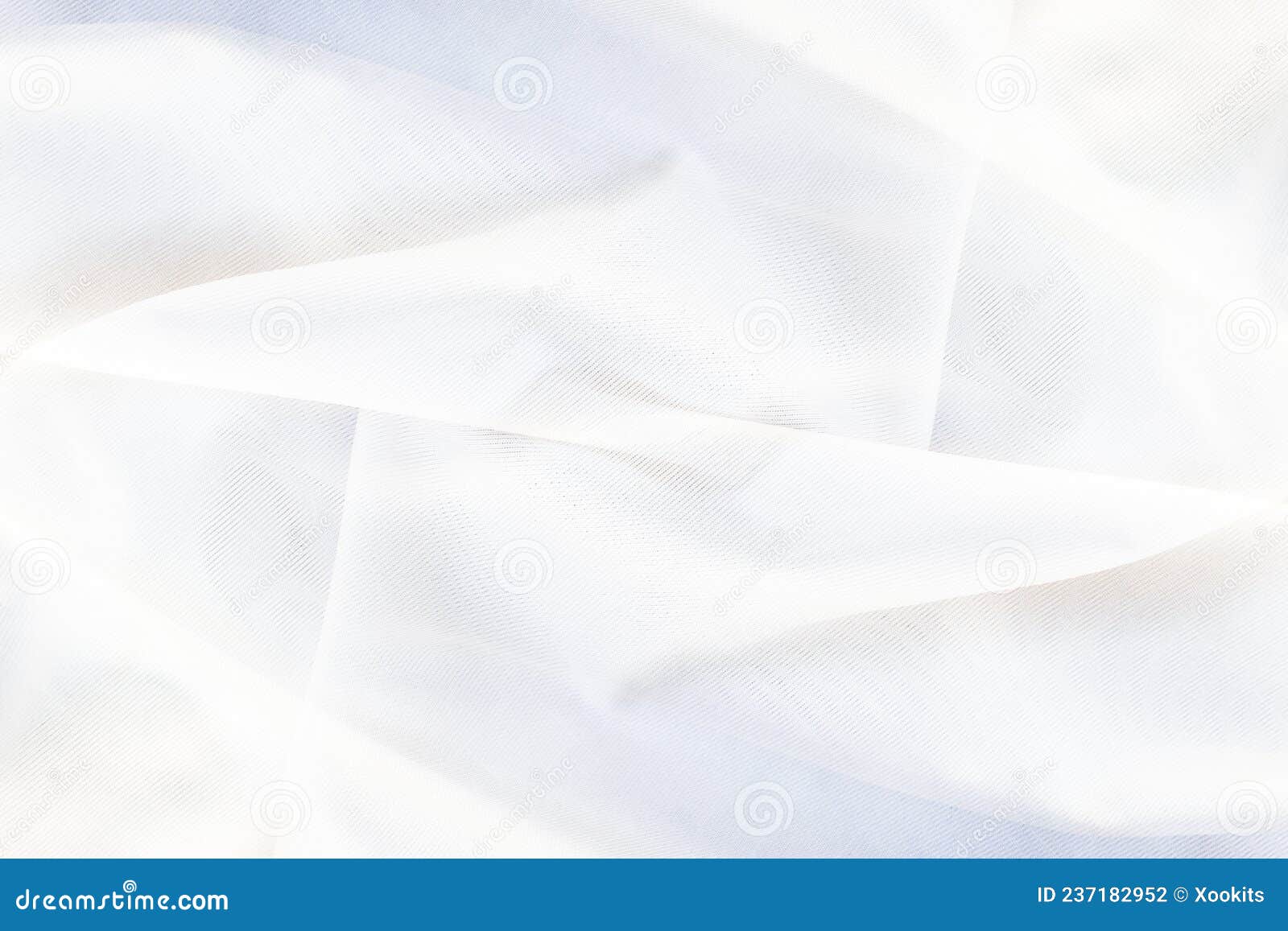 Abstract White Background of Folded Silk Fabric Stock Photo - Image of ...
