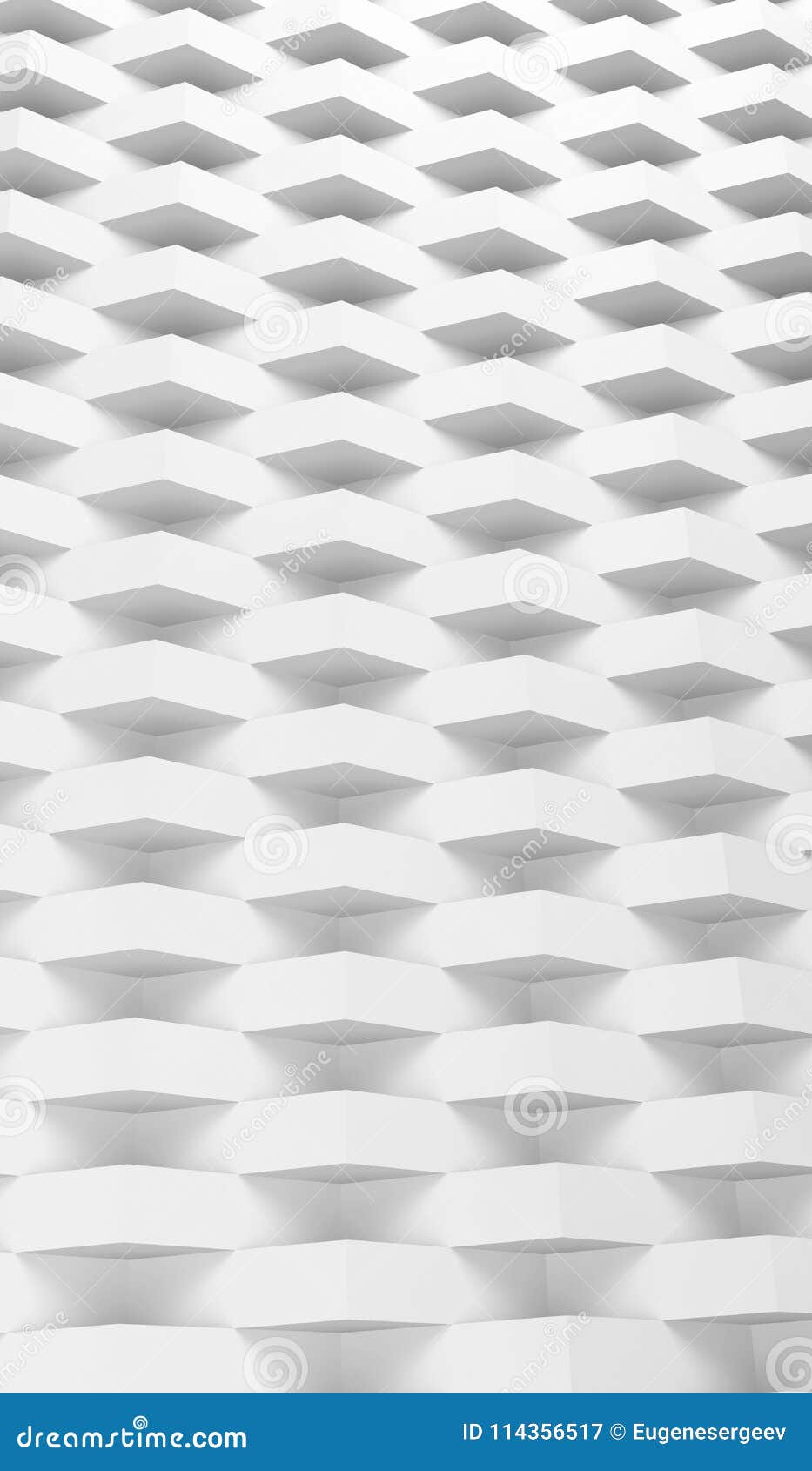 Abstract White Background, Geometric Relief Stock Illustration ...