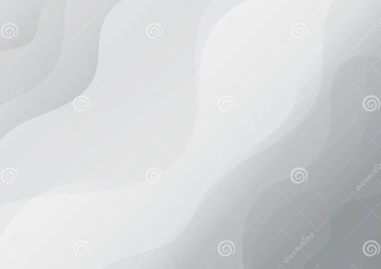 Abstract White Background with Gray Dynamic Curve. Vector Stock ...