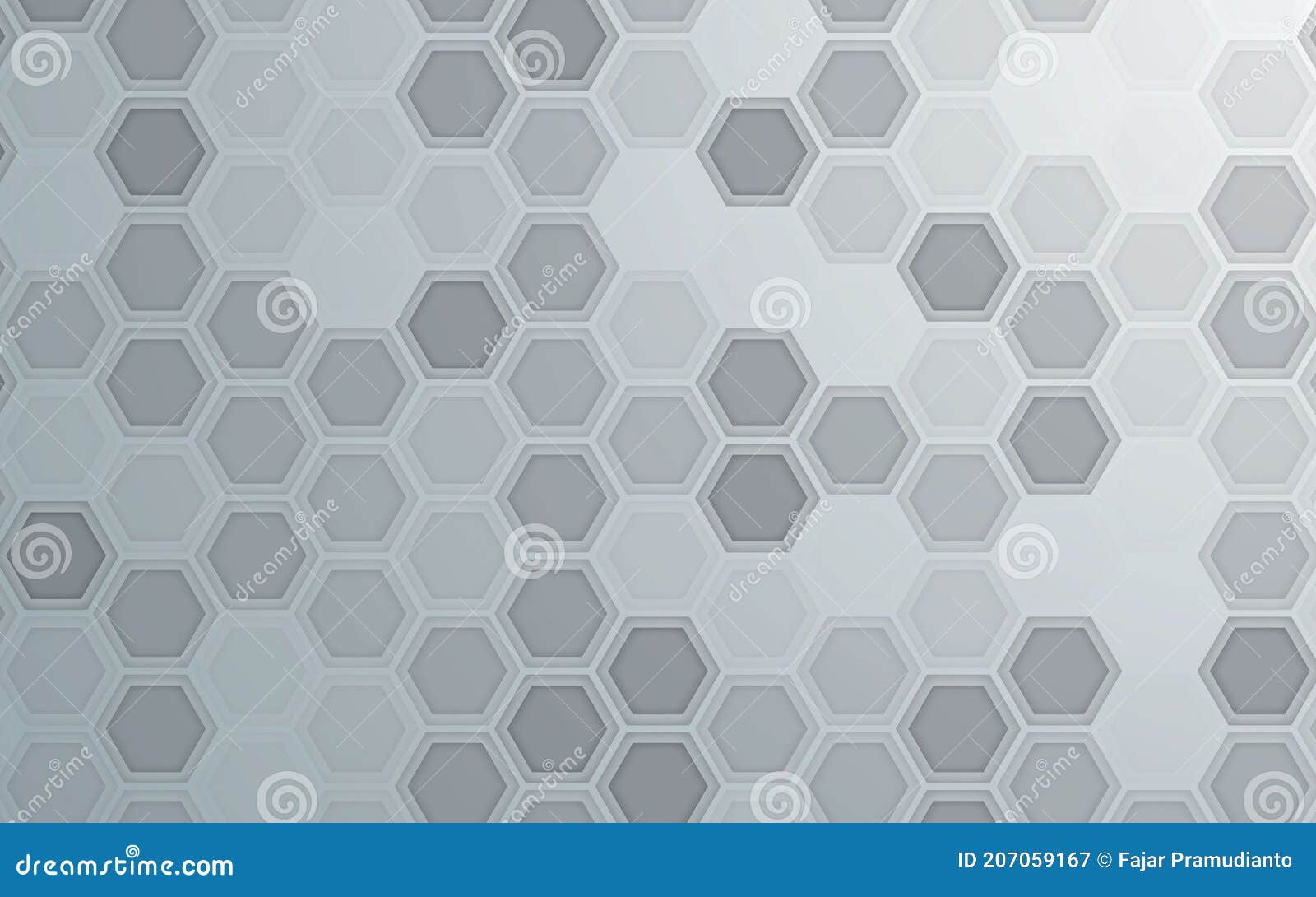 Abstract White Background Hexagon Texture Stock Vector - Illustration ...