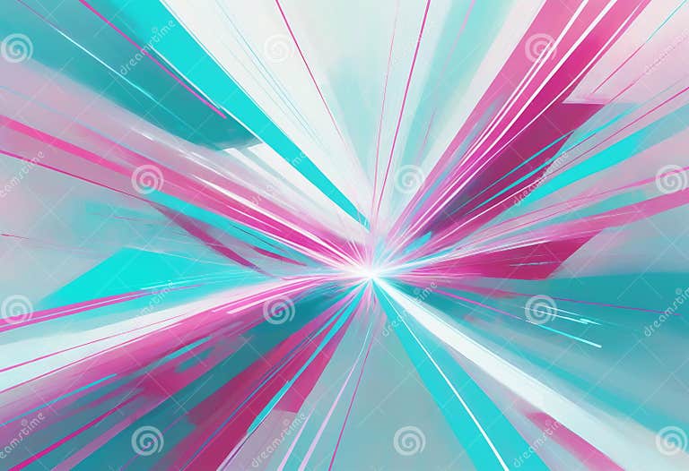 Abstract White Background with Laser Beam Stripes Stock Illustration ...