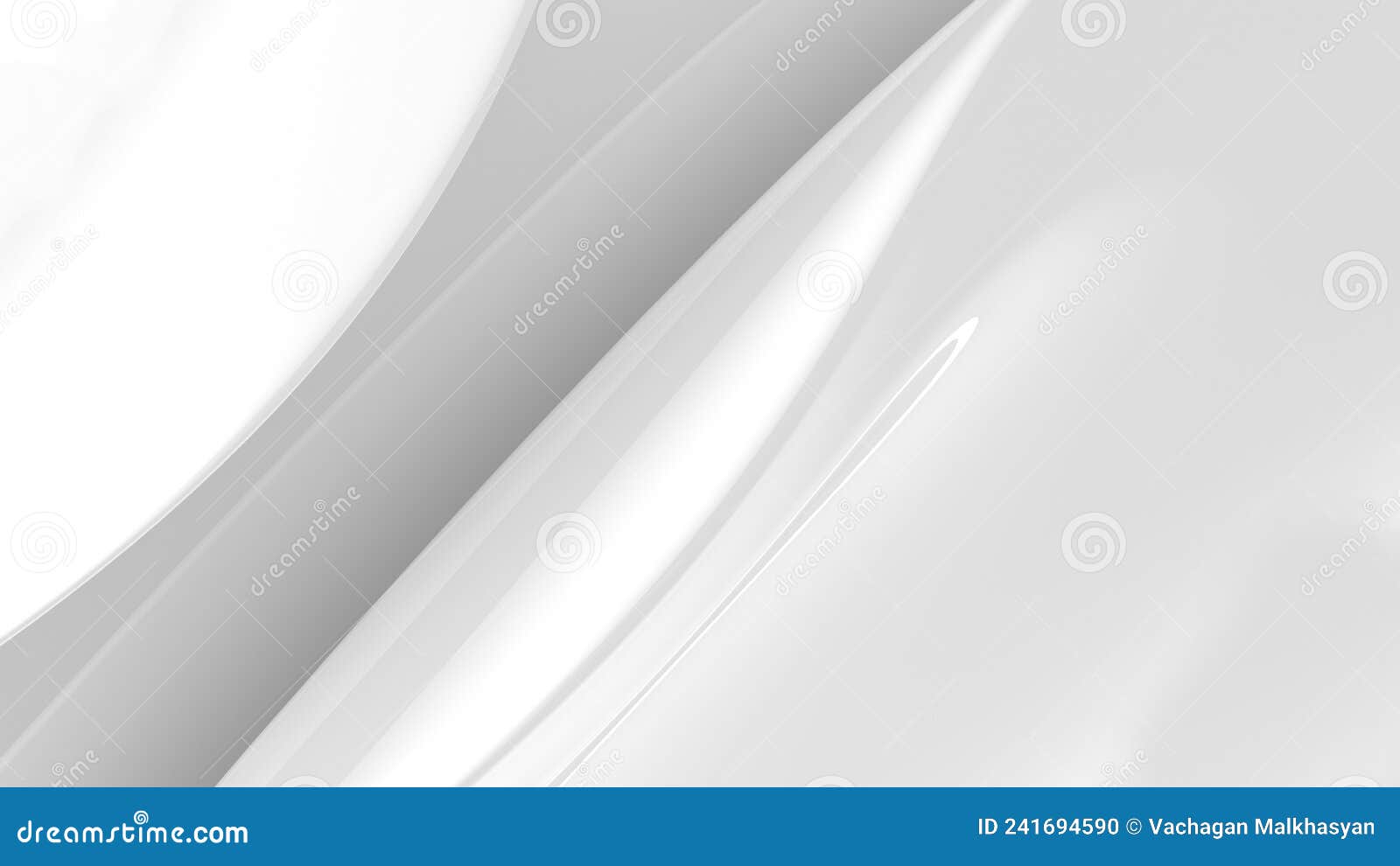 Abstract White Background. Abstract White Leafs. Loop Animation. 3D ...