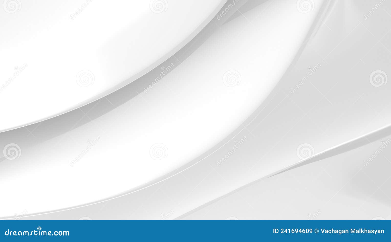 Abstract White Background. Abstract White Leafs. Loop Animation. 3D ...