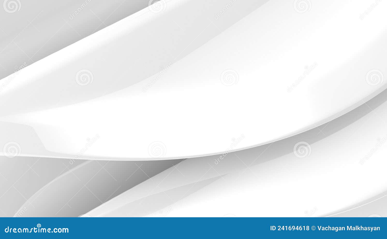 Abstract White Background. Abstract White Leafs. Loop Animation. 3D ...