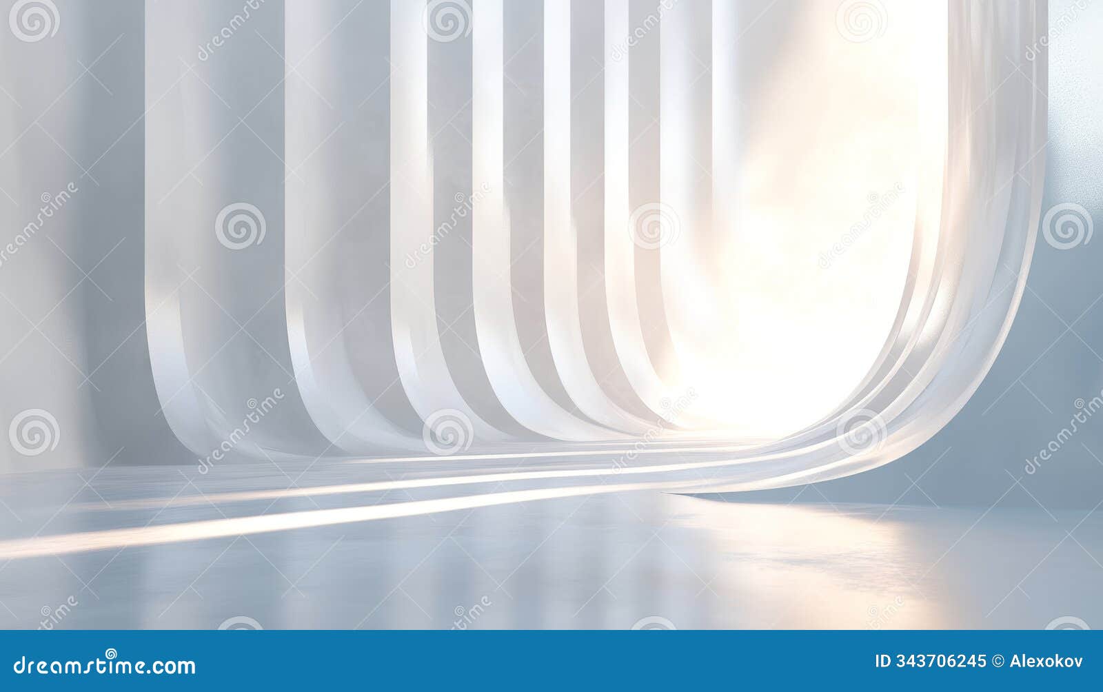 Abstract White Background with Long Highlights for Design and ...