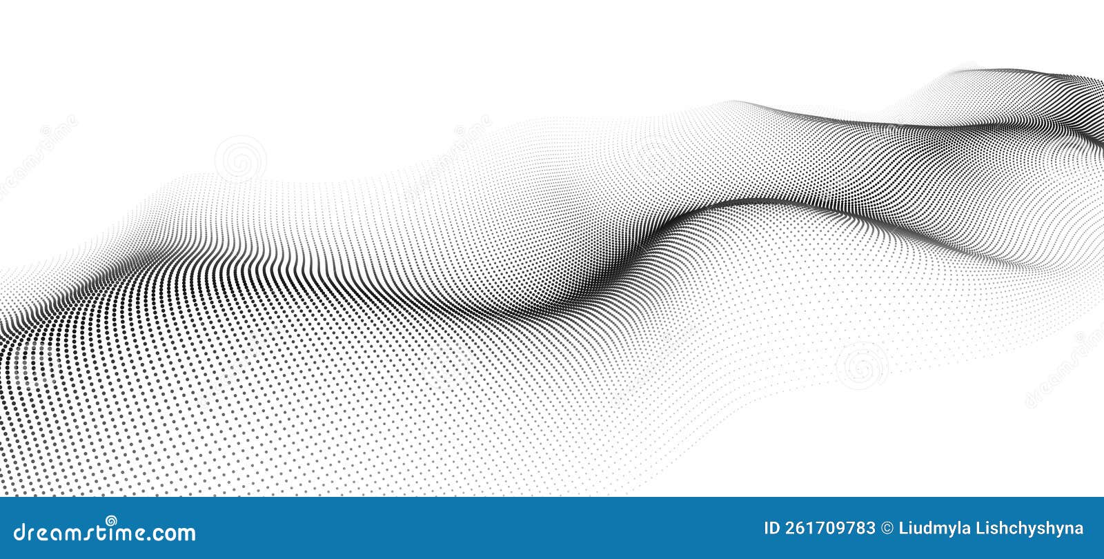 Abstract White Background of Moving Dots. Vector 3d Illustration Stock ...