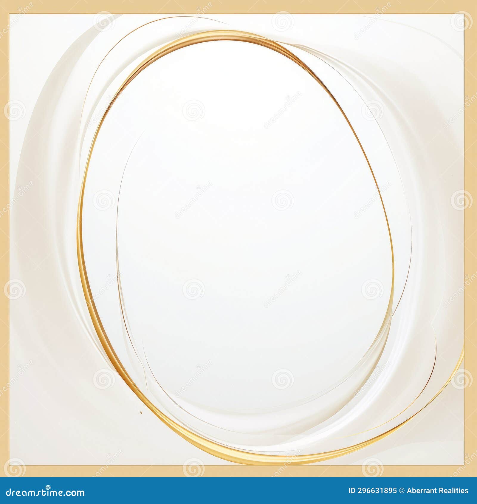 An Abstract White Background with an Oval Shape in the Center Stock ...