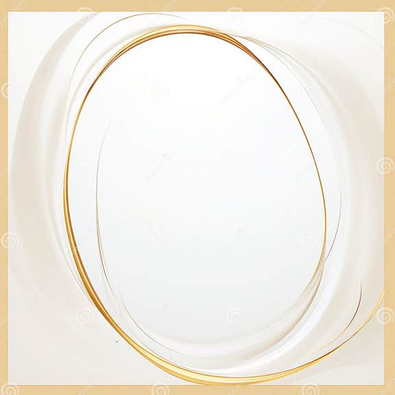 An Abstract White Background with an Oval Shape in the Center Stock ...