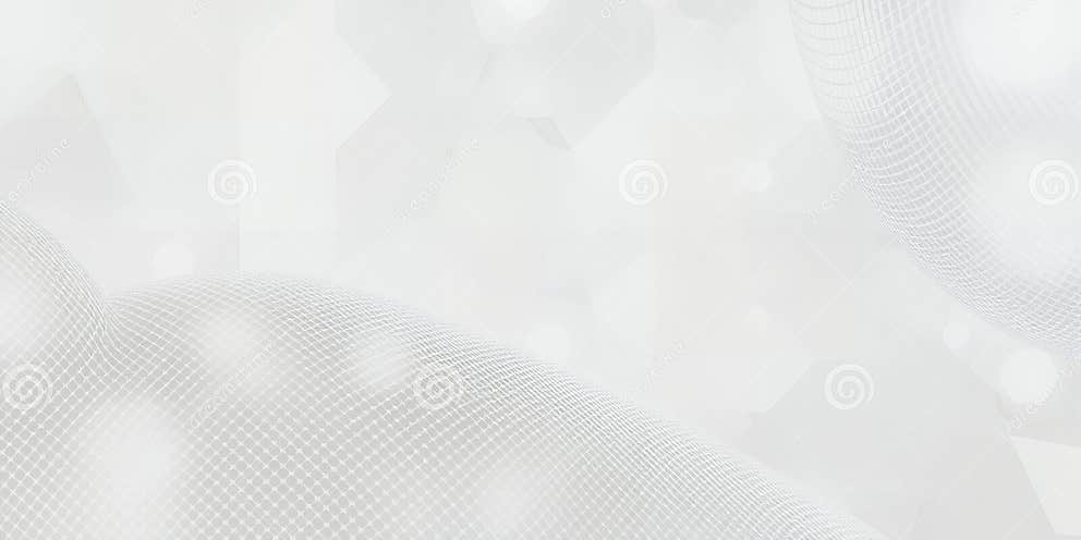 Abstract White Background with a Subtle Grid Pattern Stock Illustration ...