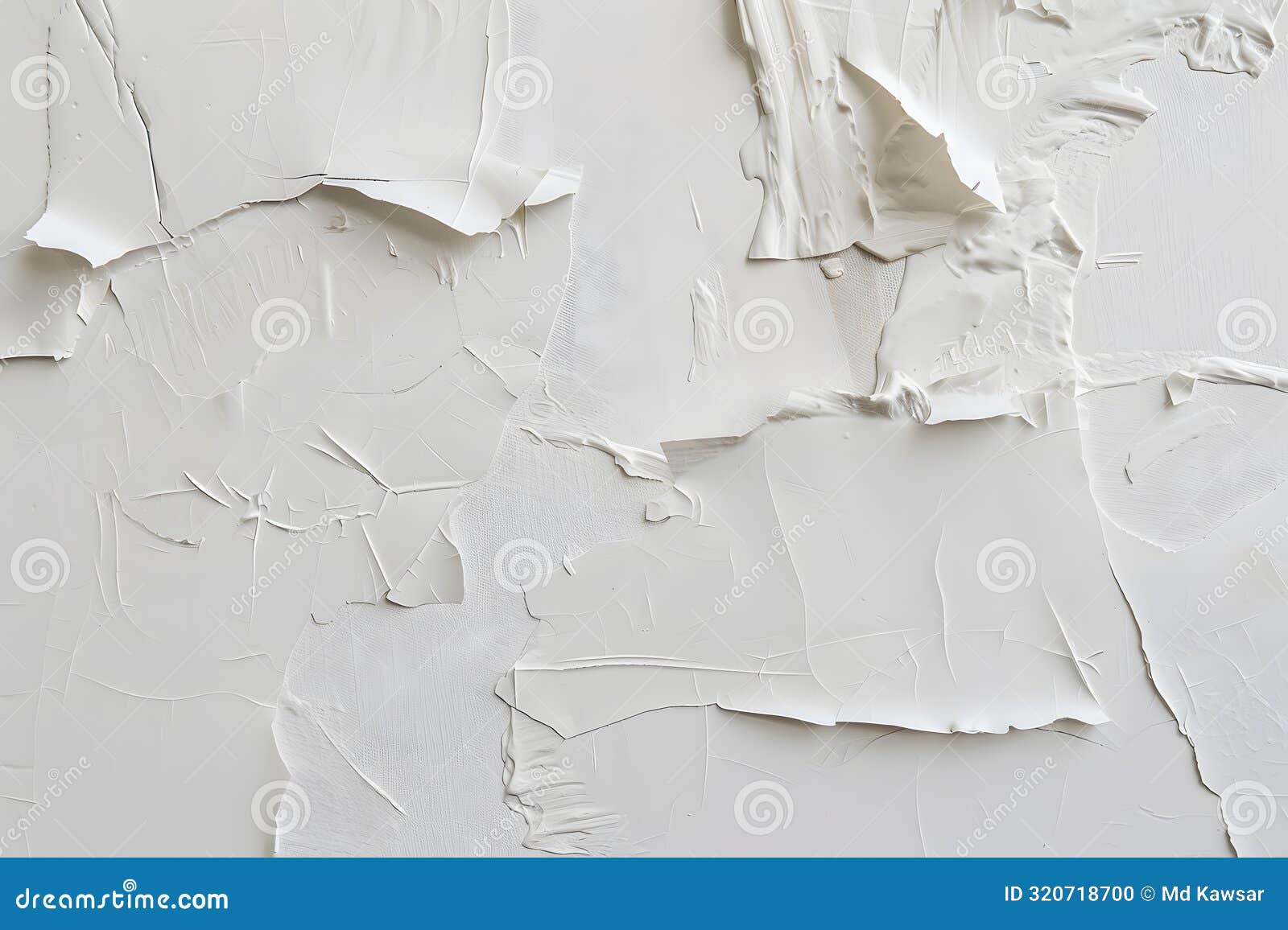 Abstract White Torn Paper Texture Background Stock Illustration ...