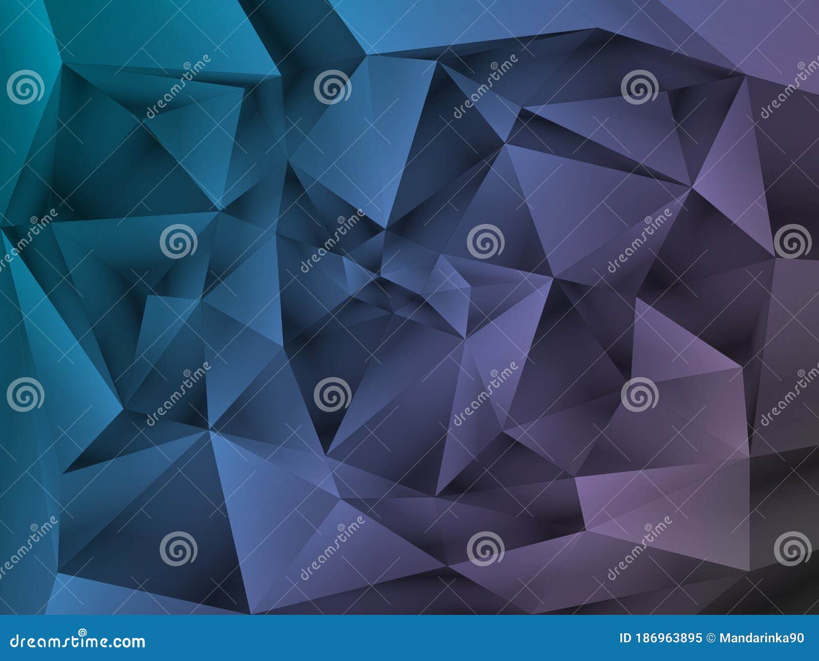 Abstract White Background with Triangular Polygons Stock Vector ...