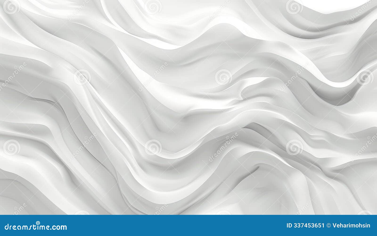 Abstract White Background with Waves Stock Illustration - Illustration ...