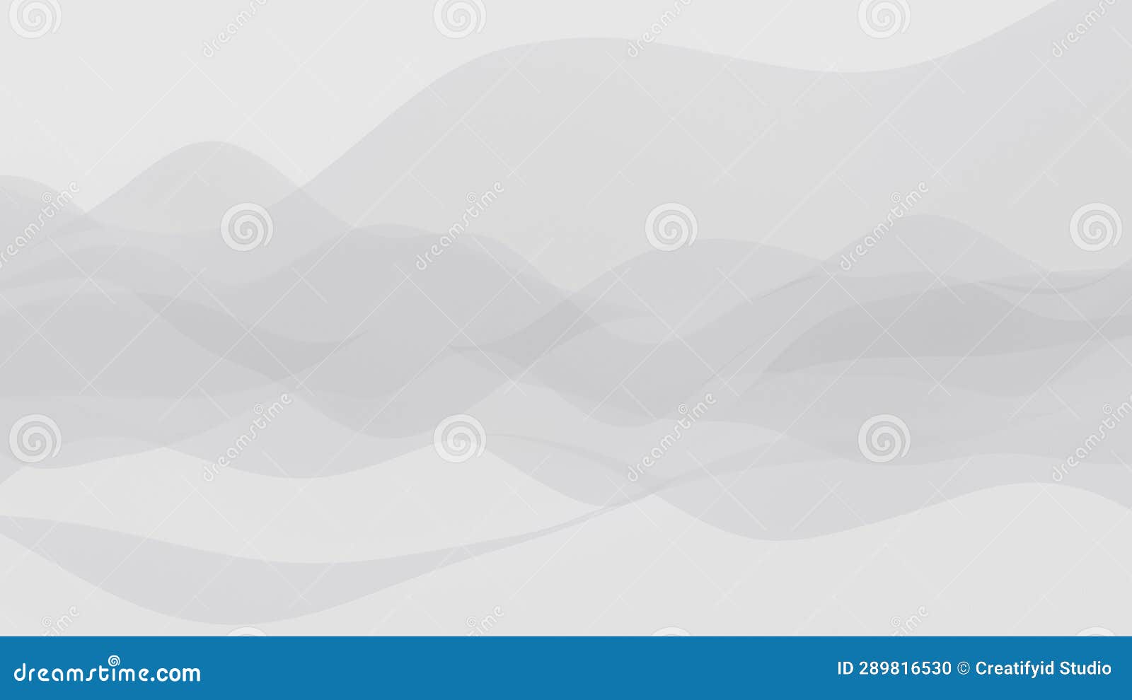 Abstract White Background with Wavy Flow Lines Stock Illustration ...