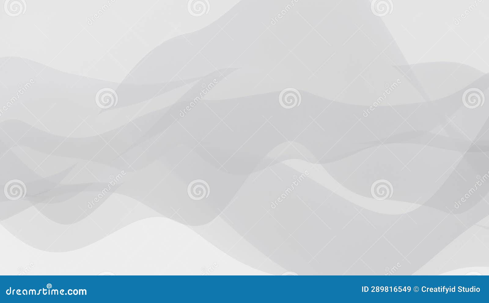 Abstract White Background with Wavy Flow Lines Stock Illustration ...