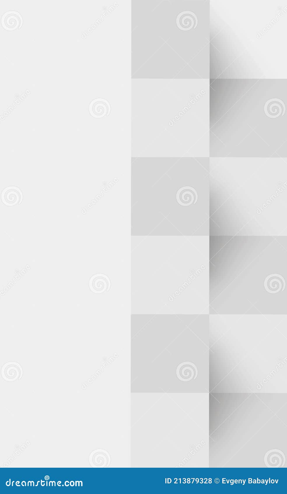 Abstract White Background, Web Template, Squares with Shadow - Vector ...